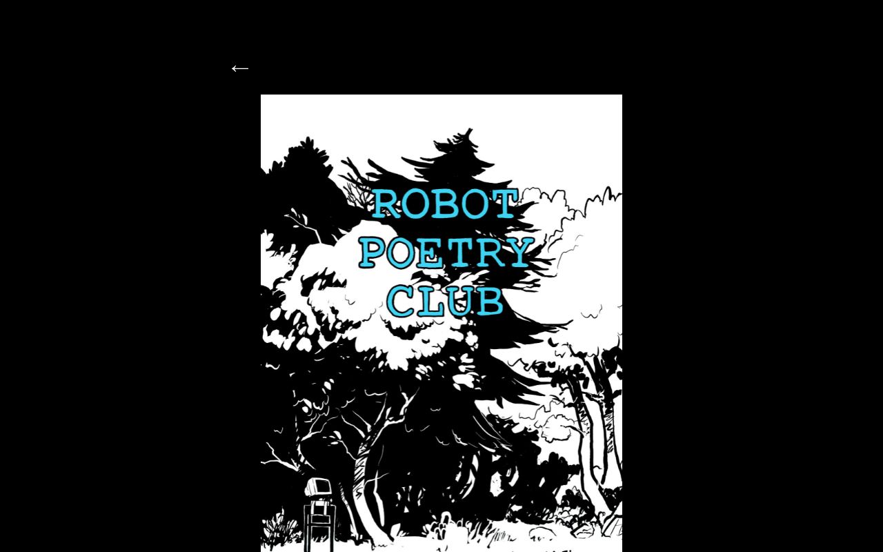 Robot Poetry Club
